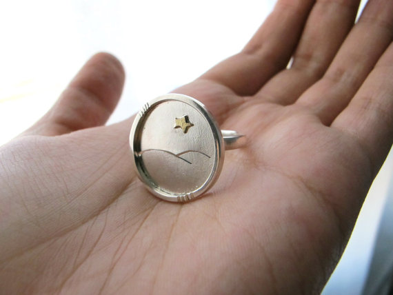 Little Prince Landscape Ring on Luulla